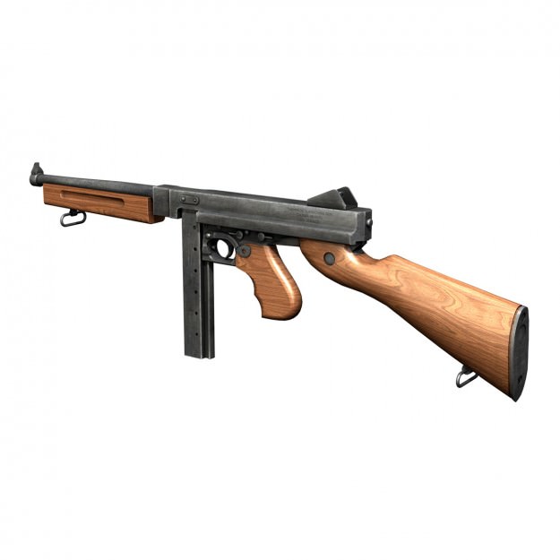 WW2 Submachine guns - Collection 3D model | CGTrader
