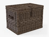 Wicker Storage Trunk 10 Walnut Brown Color 3D model | CGTrader