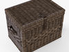 Wicker Storage Trunk 10 Walnut Brown Color 3D model | CGTrader