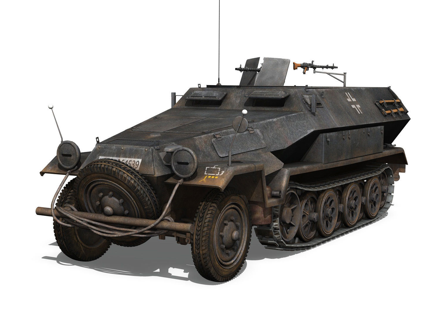 Early german WWII Tanks - Collection 3D model | CGTrader
