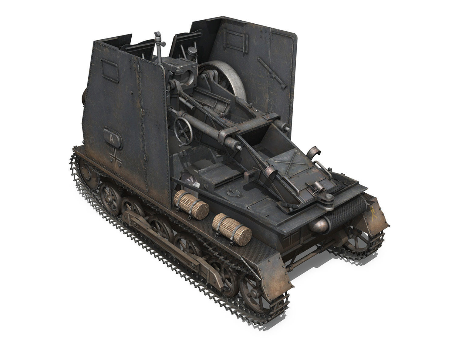 Early german WWII Tanks - Collection 3D model | CGTrader