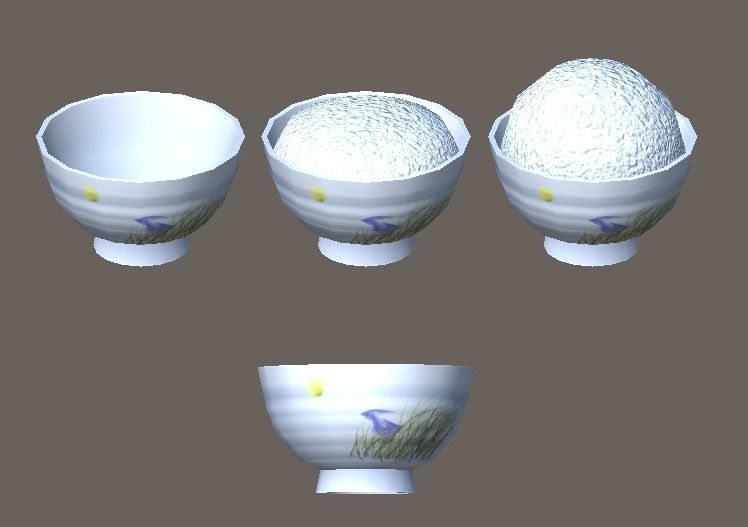 3D model Onigiri Pack VR / AR / low-poly | CGTrader