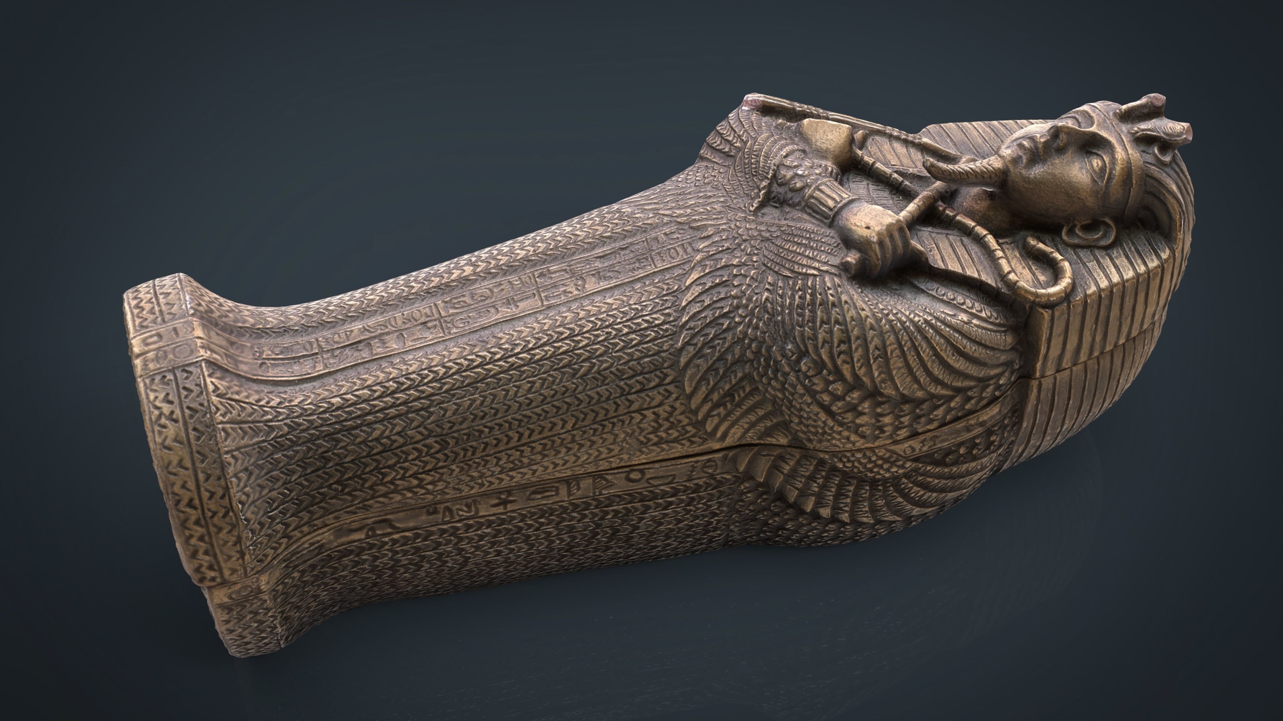 3D model Sarcophagus VR / AR / low-poly | CGTrader