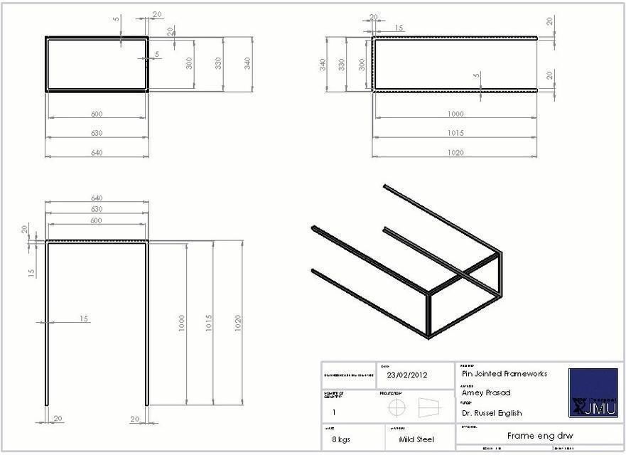 Pin Jointed Framework 3D model | CGTrader