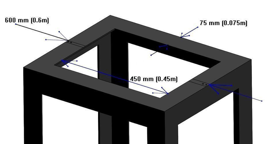 Pin Jointed Framework 3D Model SLDPRT SLDASM SLDDRW | CGTrader.com