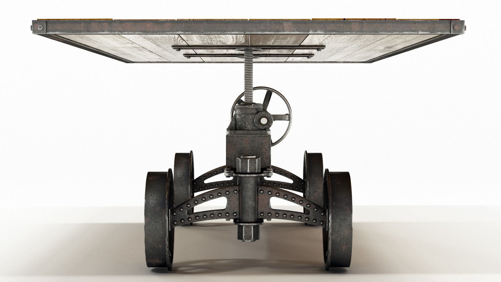 Train Crank Table 3D model | CGTrader