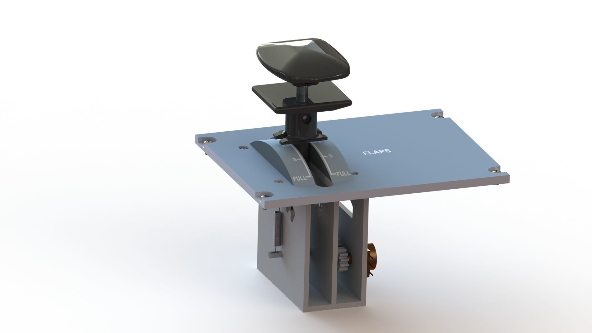 System Flap A320 3D model 3D printable | CGTrader