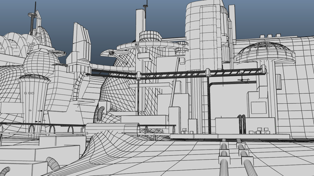 Planet Base 3D model | CGTrader