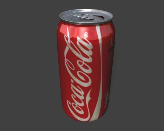 Coca Cola Can Texture