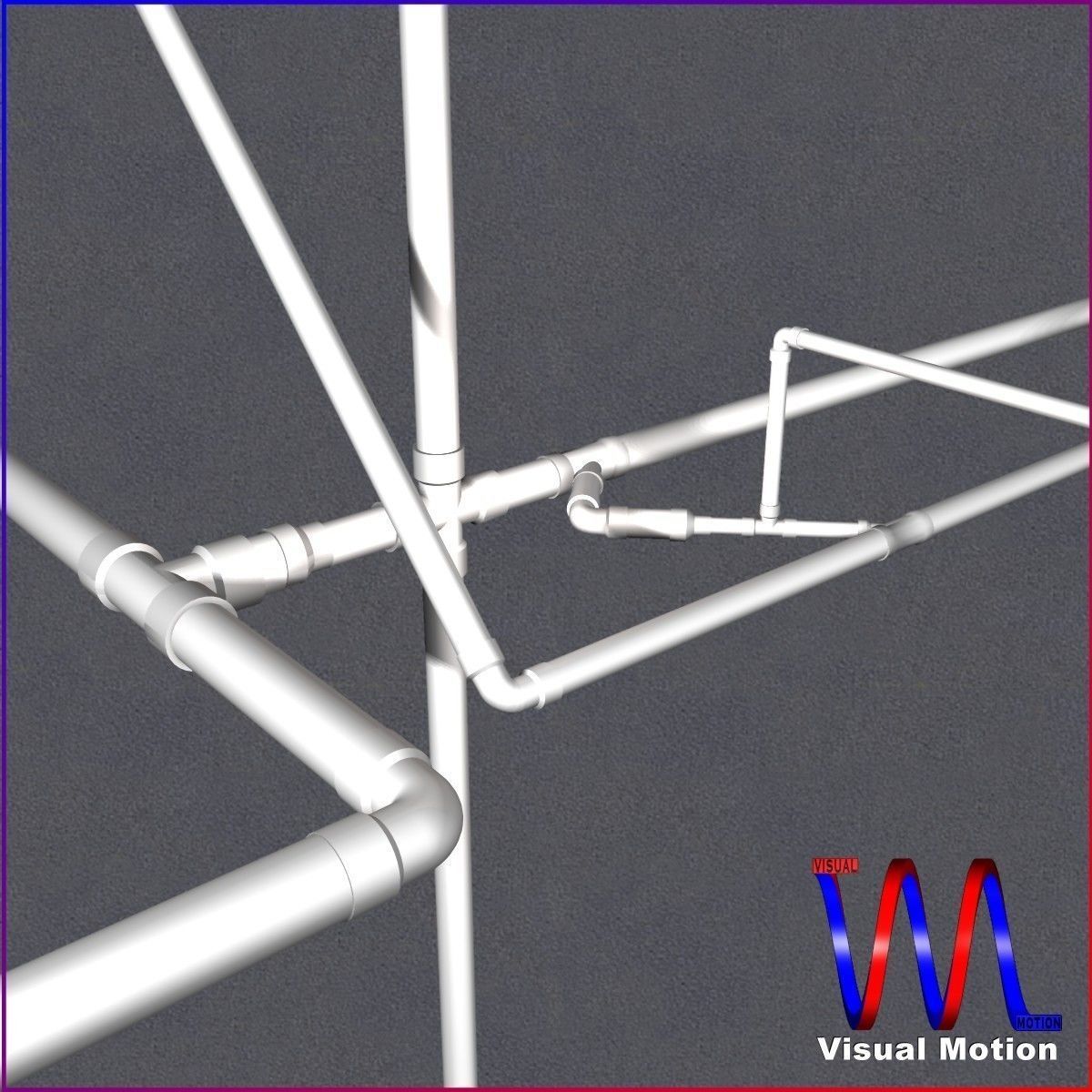 PVC Pipe Collection 3D model | CGTrader