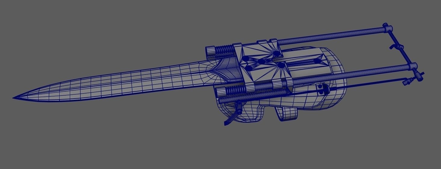 SAW Gauntlet Weapon 3D model | CGTrader