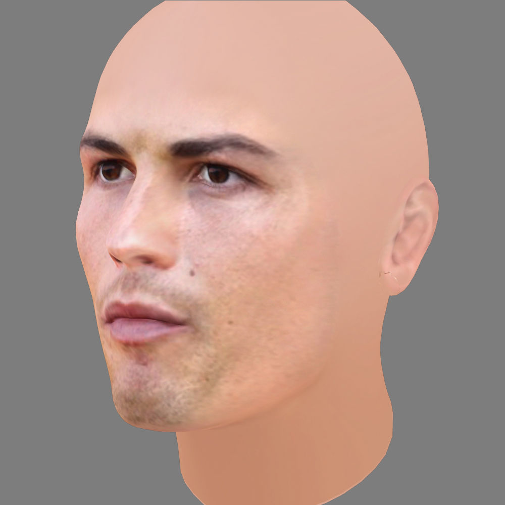 3D model Cristiano Ronaldo VR / AR / low-poly | CGTrader