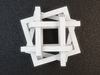 Orderly Tangle 01 - Six Hollow Squares 3D model 3D printable | CGTrader