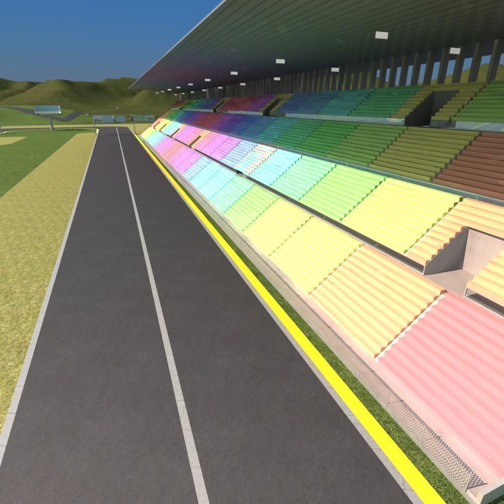 F1 Race Track 3D Model MAX FBX | CGTrader.com