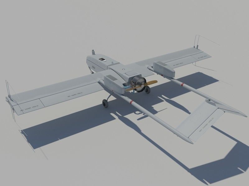 AII RQ-7 Shadow 200 Tactical UAV 3D model | CGTrader