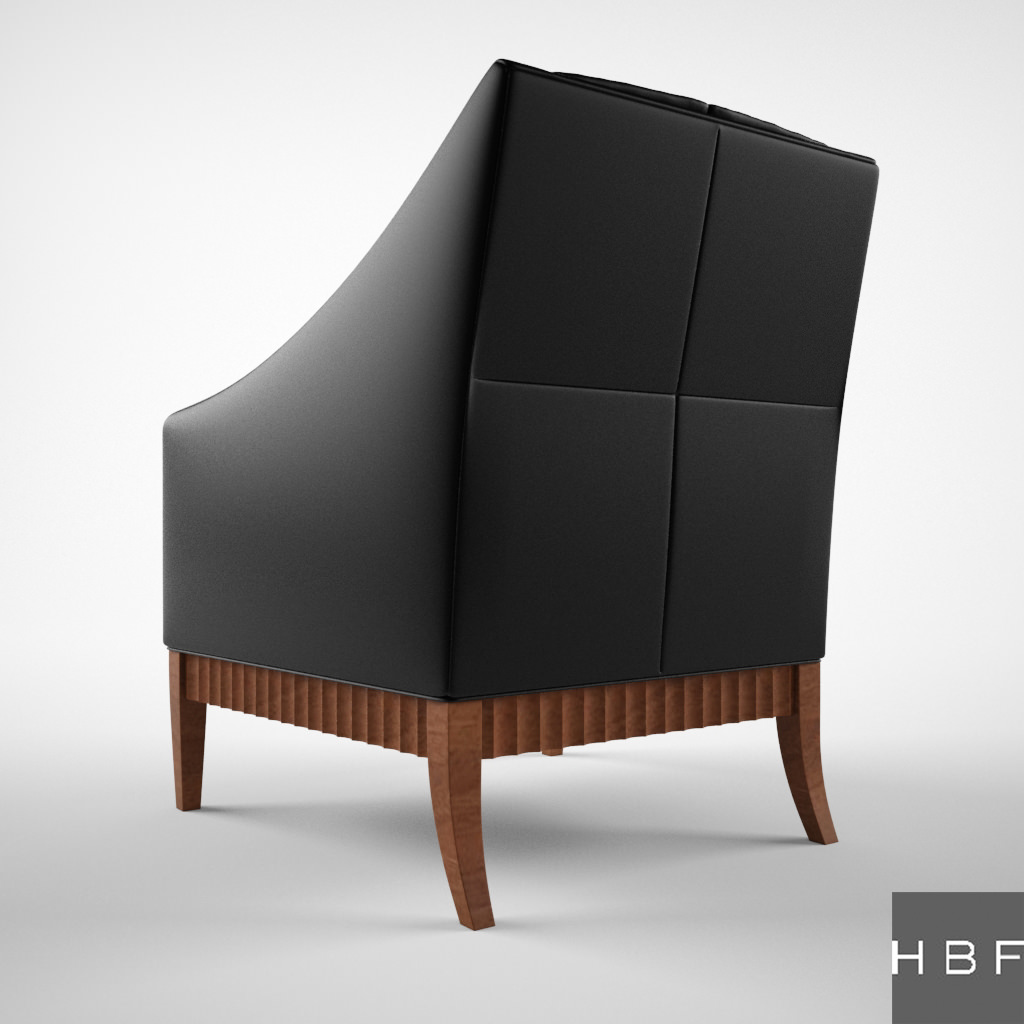HBF Charlie Lounge seating 3D model | CGTrader