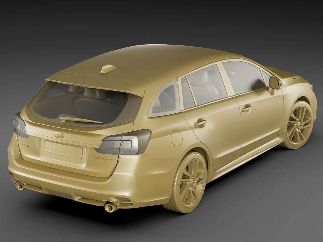 Subaru Levorg 3D model | CGTrader