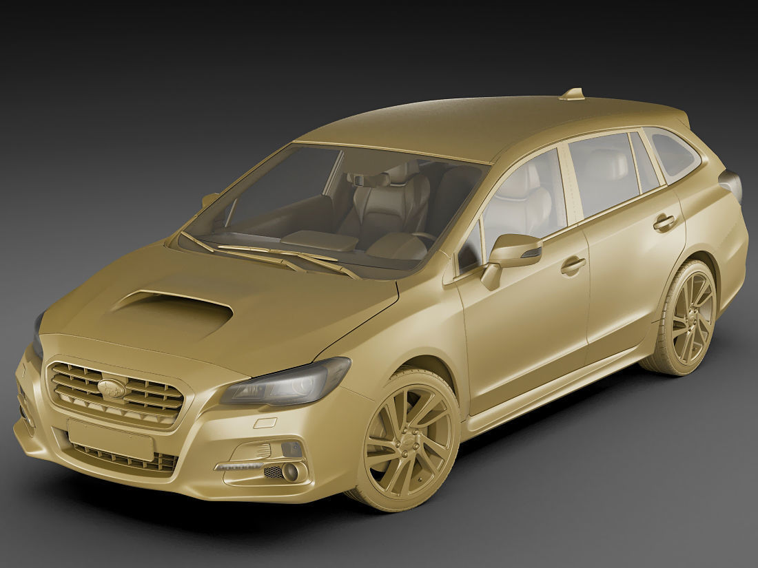 Subaru Levorg 3D model | CGTrader