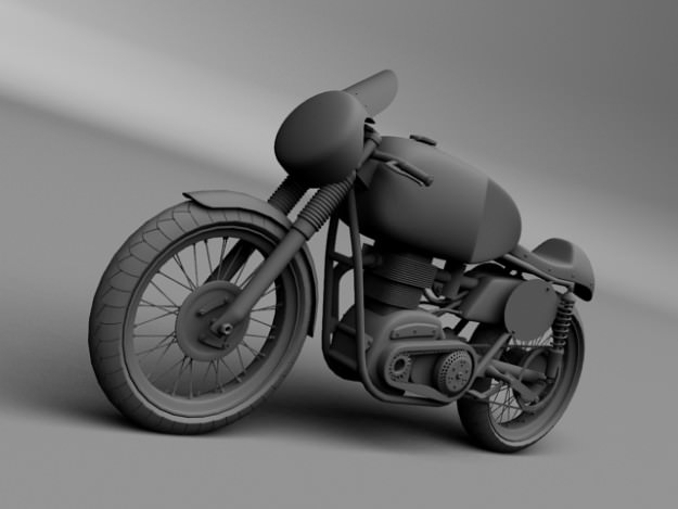 Matchless G50 1954 3D model | CGTrader