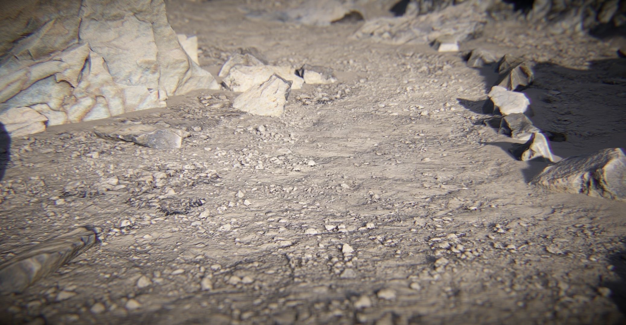 3D model Arid Environment Rocks VR / AR / low-poly | CGTrader