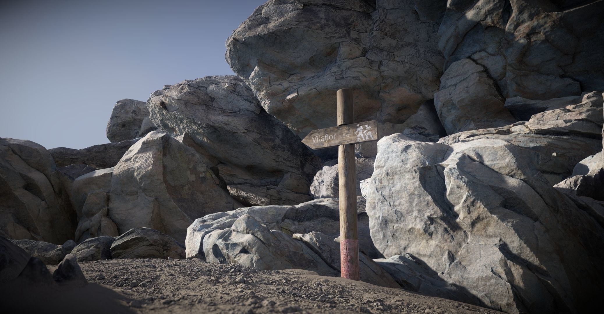 3D model Arid Environment Rocks VR / AR / low-poly | CGTrader