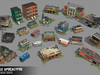 3D model Simple Apocalypse - Cartoon Assets VR / AR / low-poly rigged ...