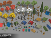 3D model Simple Apocalypse - Cartoon Assets VR / AR / low-poly rigged ...