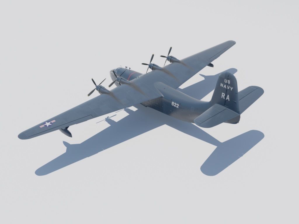 Martin JRM Mars 3D model | CGTrader