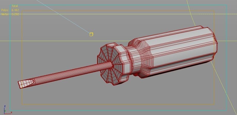 Screwdriver 3D model | CGTrader