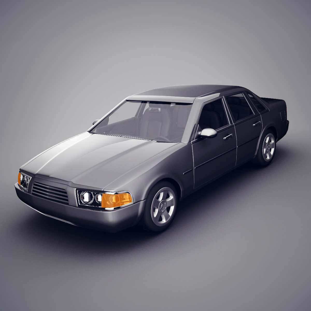 Generic Sedan 3D model | CGTrader