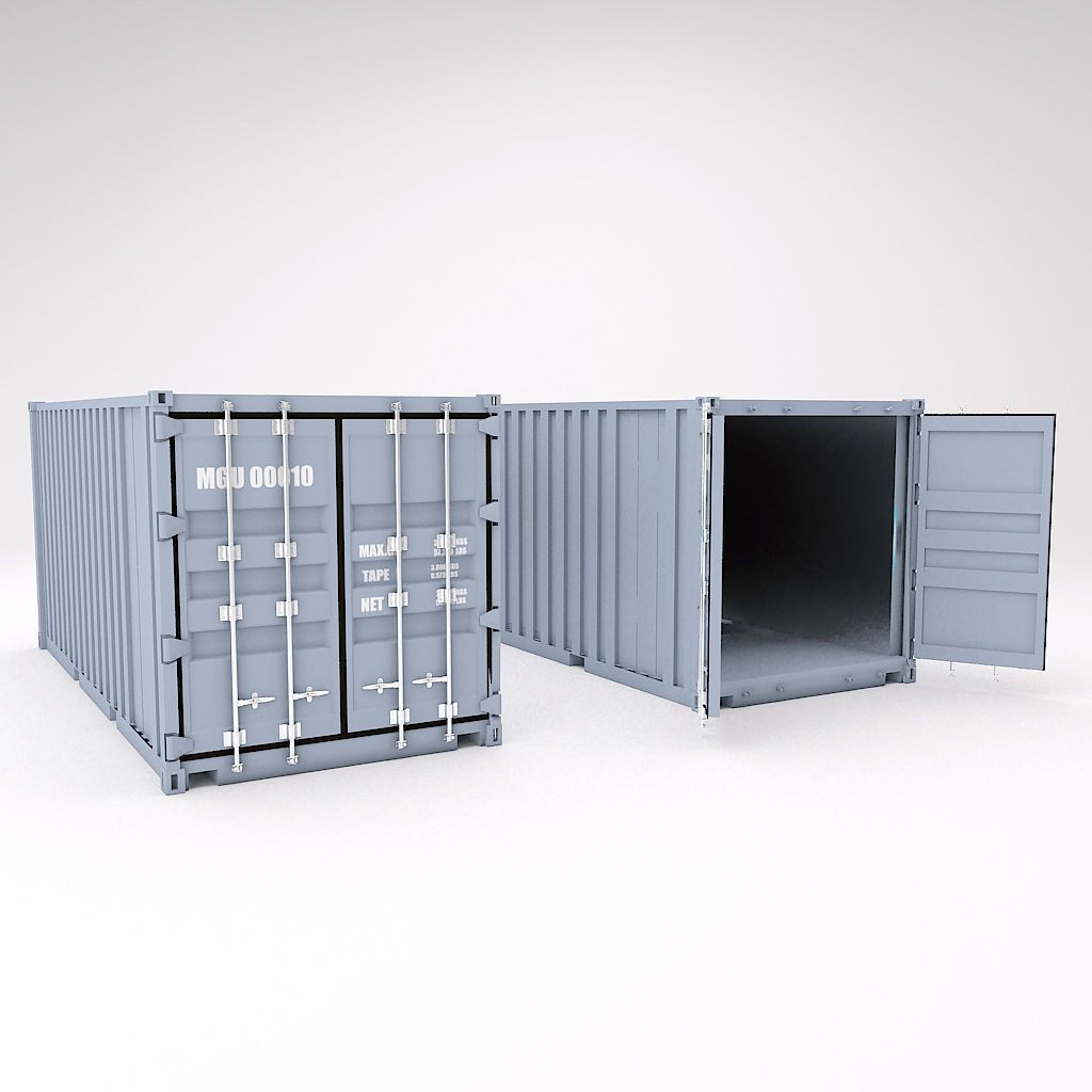 Sheep container 3D model | CGTrader