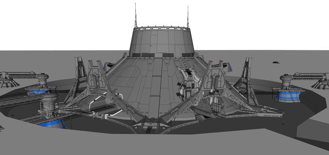 aliens 2 atmosphere processor 3D model | CGTrader