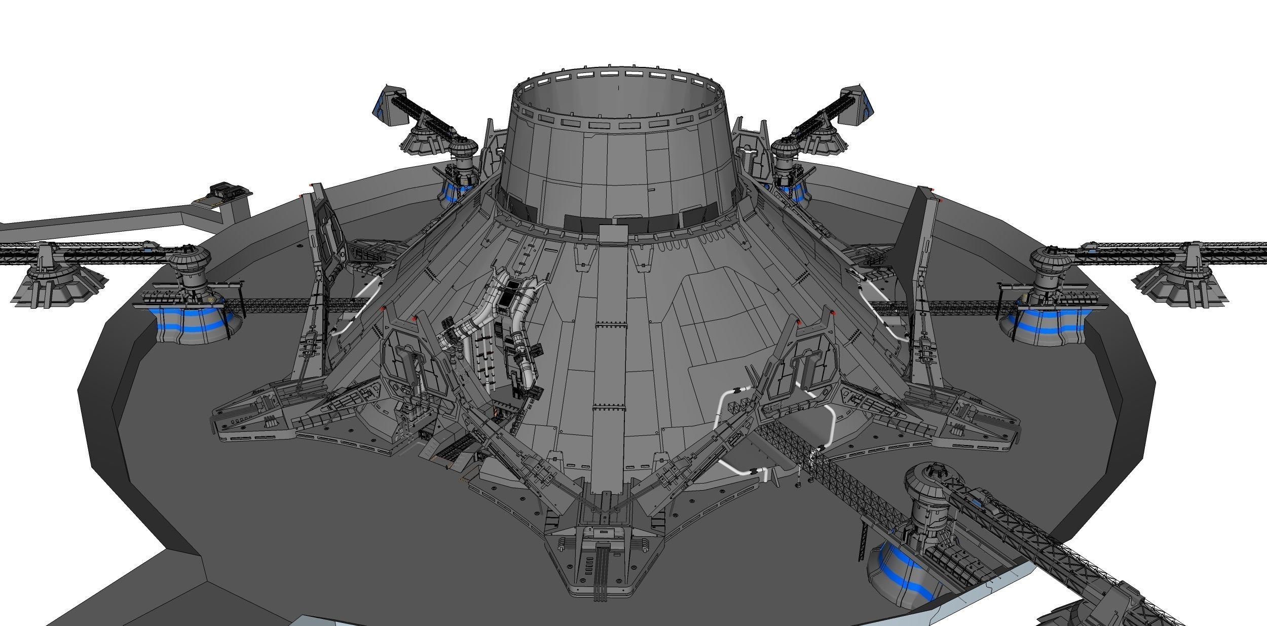 aliens 2 atmosphere processor 3D model | CGTrader