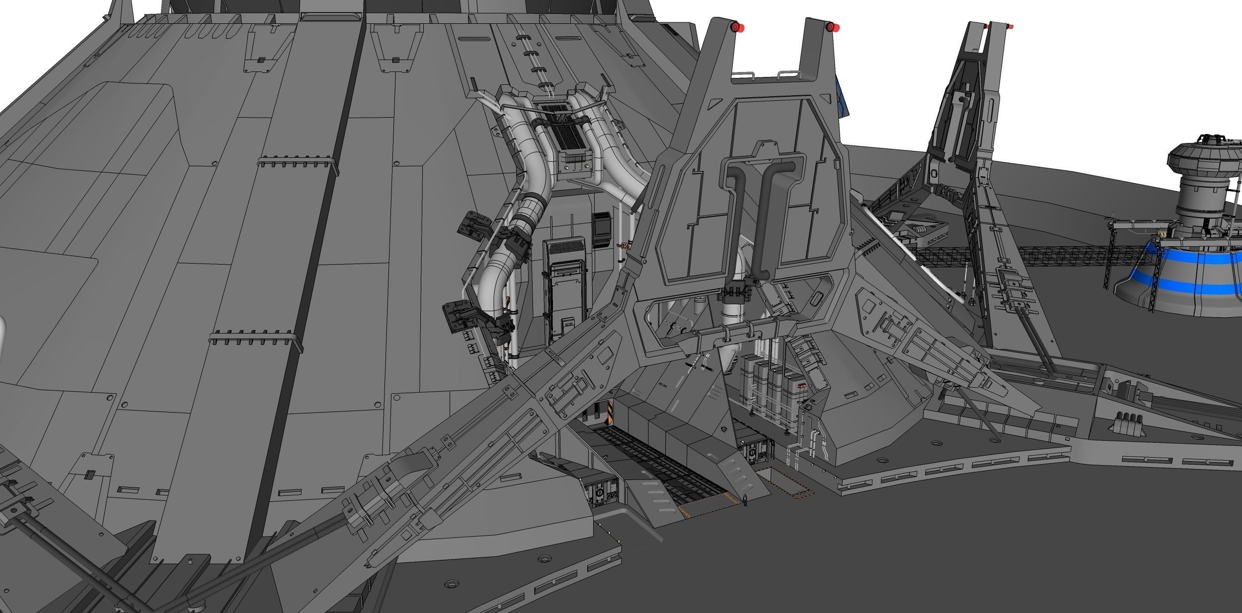 aliens 2 atmosphere processor 3D model | CGTrader