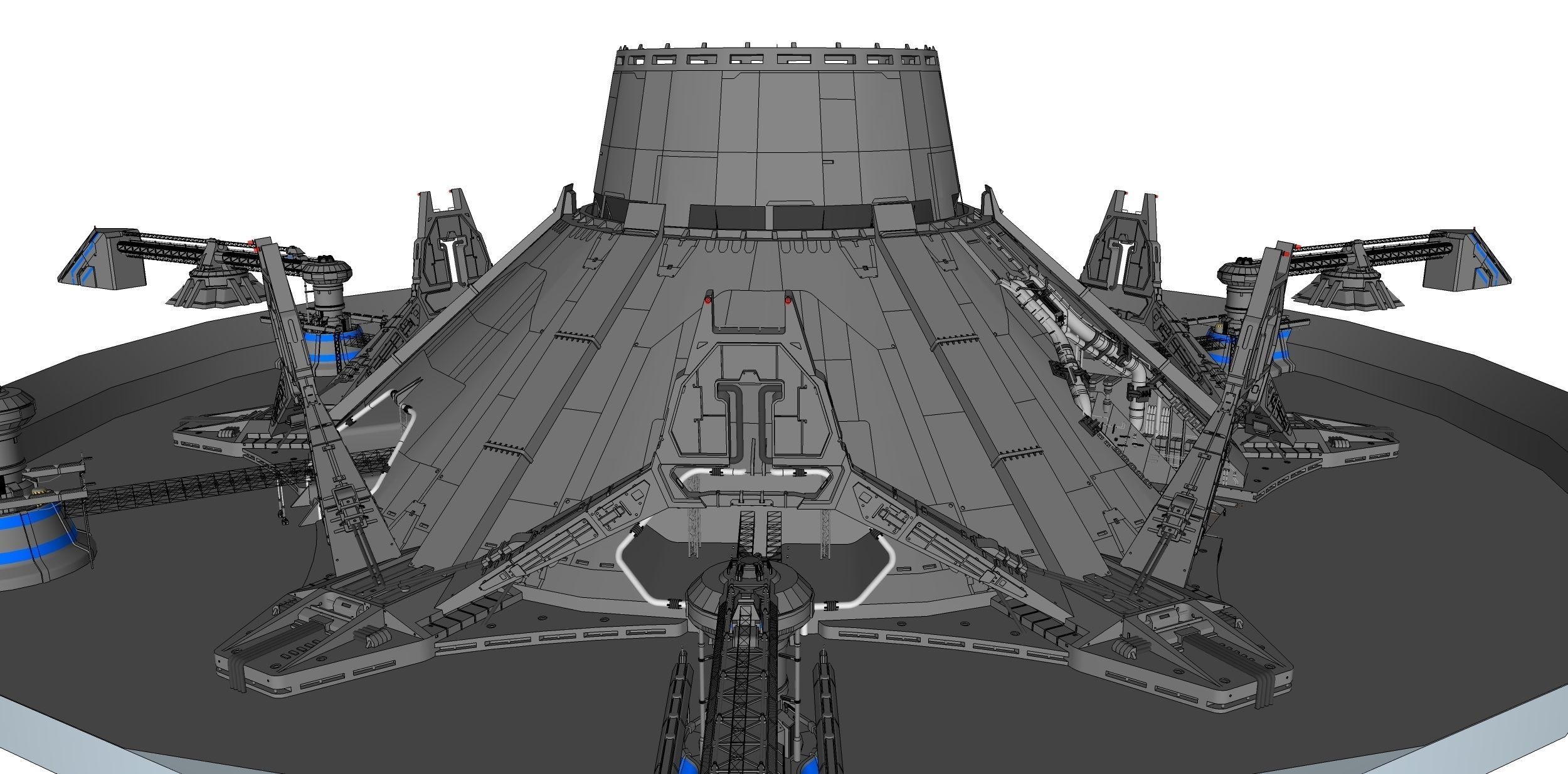 aliens 2 atmosphere processor 3D model | CGTrader