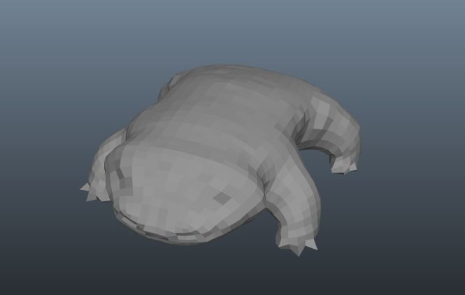 creature base mesh free 3D model | CGTrader