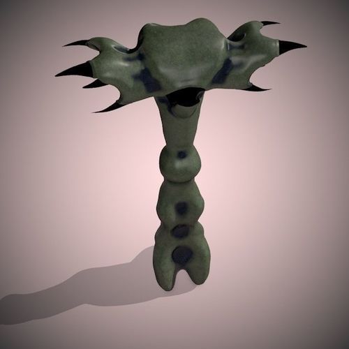 3D model hammer from a chimera skull VR / AR / low-poly animated | CGTrader