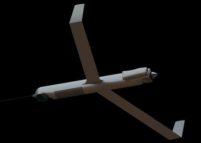 Scan Eagle UAV free 3D model | CGTrader