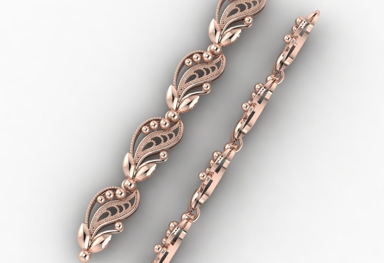 bracelets 3D model 3D printable | CGTrader