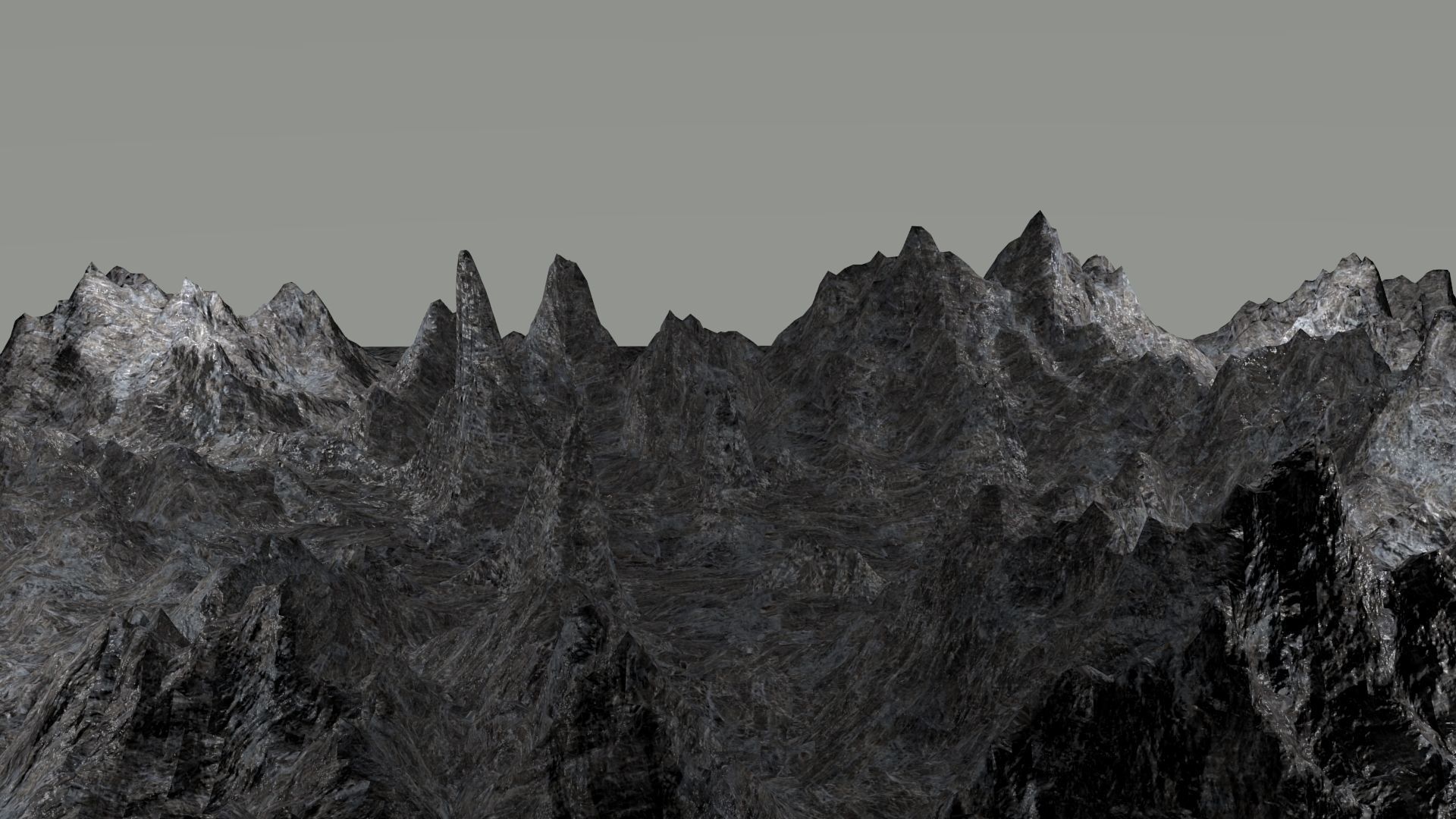 Mountain landscape 3D model | CGTrader