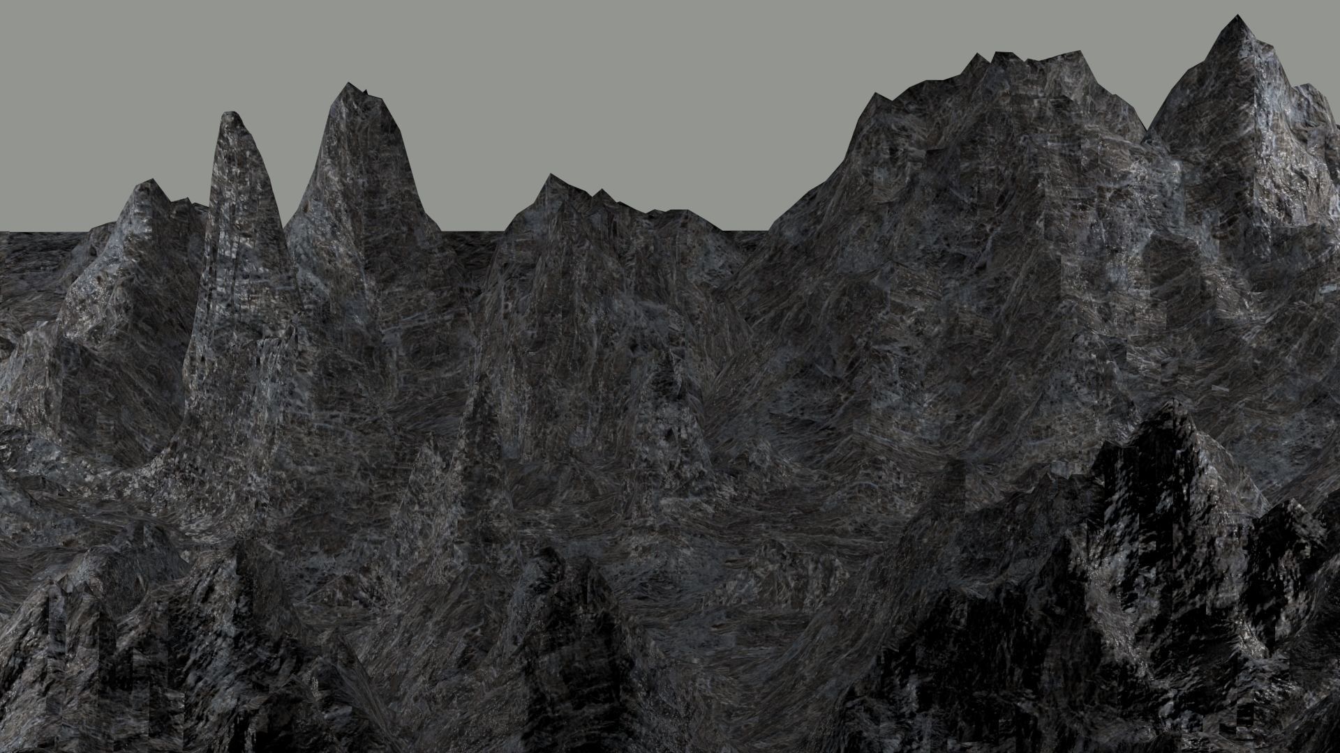 Mountain landscape 3D model | CGTrader