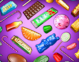 Candy bar 3D Models | CGTrader