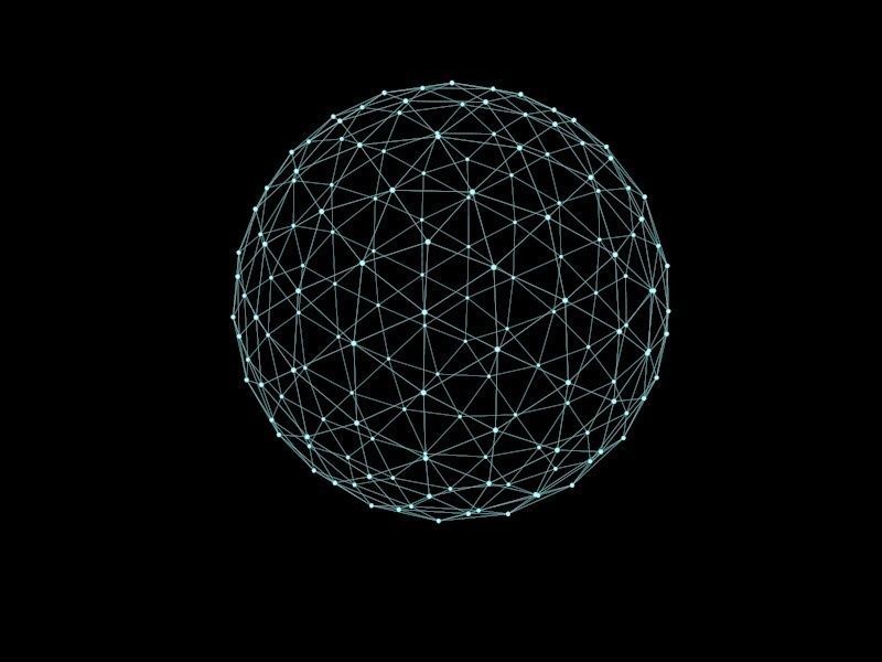 low-sphere array free VR / AR / low-poly 3D model | CGTrader