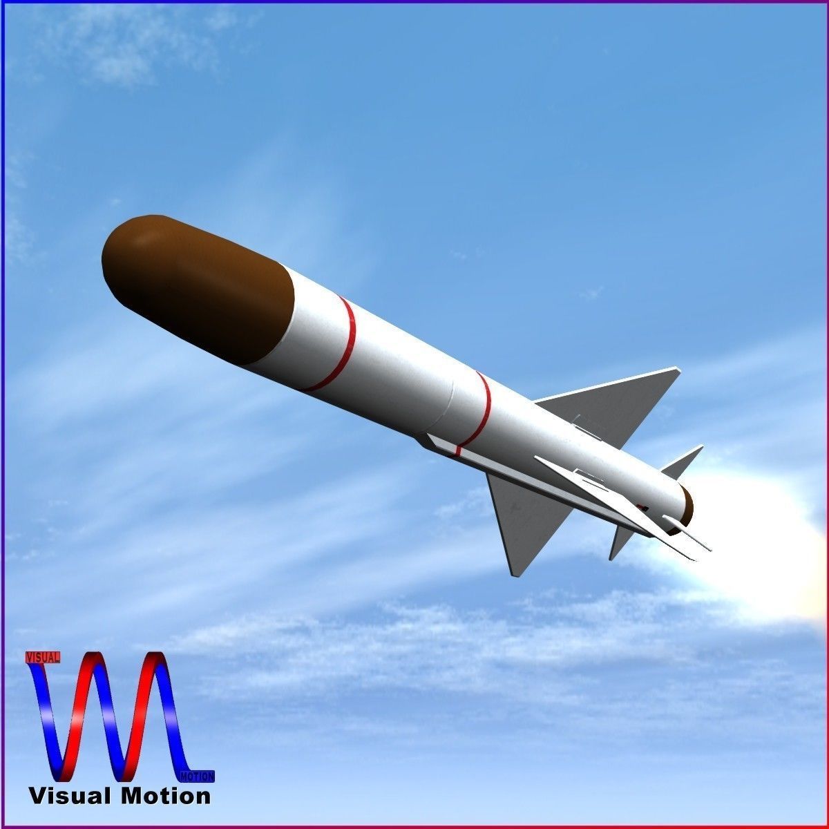 ASM-1 Missile 3D model | CGTrader