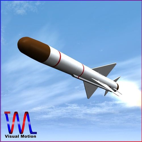 3D model ASM-1 Missile VR / AR / low-poly | CGTrader