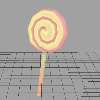 candy free VR / AR / low-poly 3D model | CGTrader