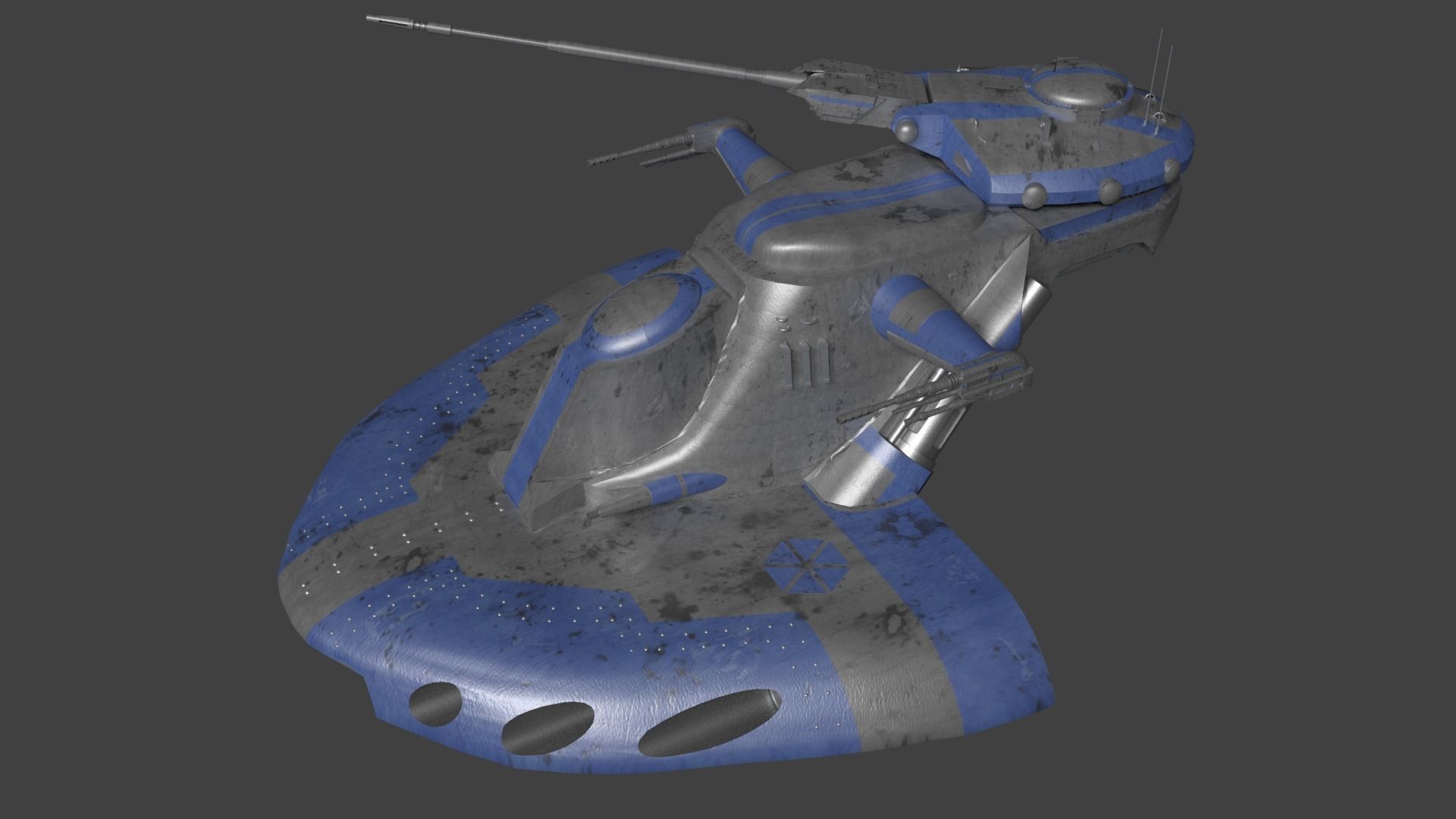 Armoured Assault Tank AAT 3D model | CGTrader