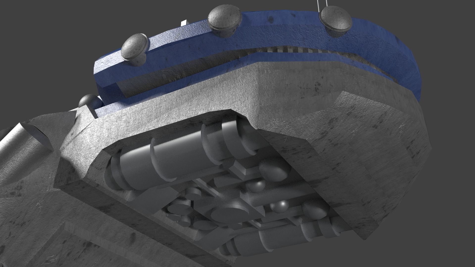 Armoured Assault Tank AAT 3D model | CGTrader
