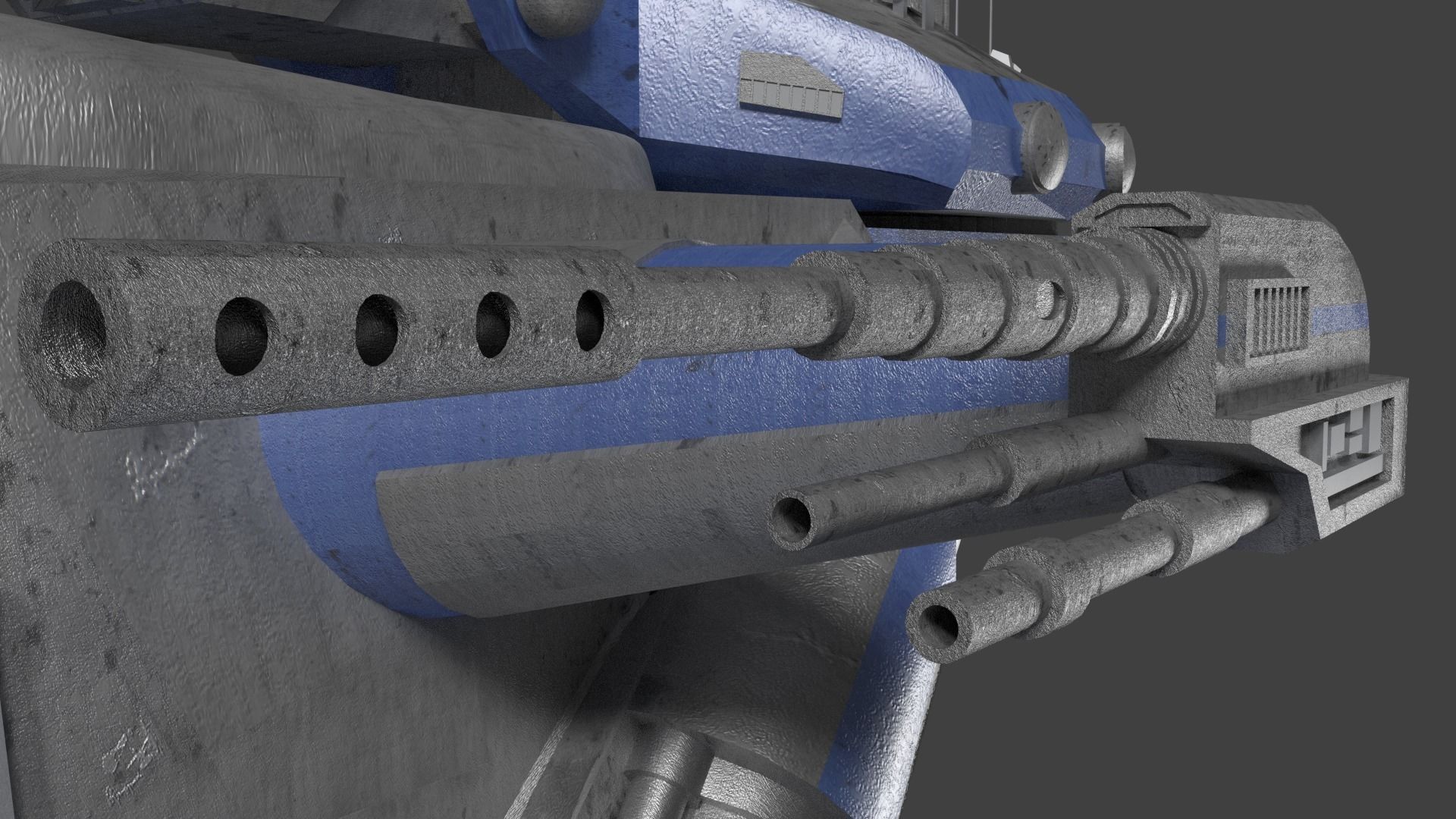 Armoured Assault Tank AAT 3D model | CGTrader