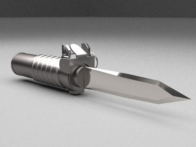 3D model Knife Ballistic VR / AR / low-poly | CGTrader